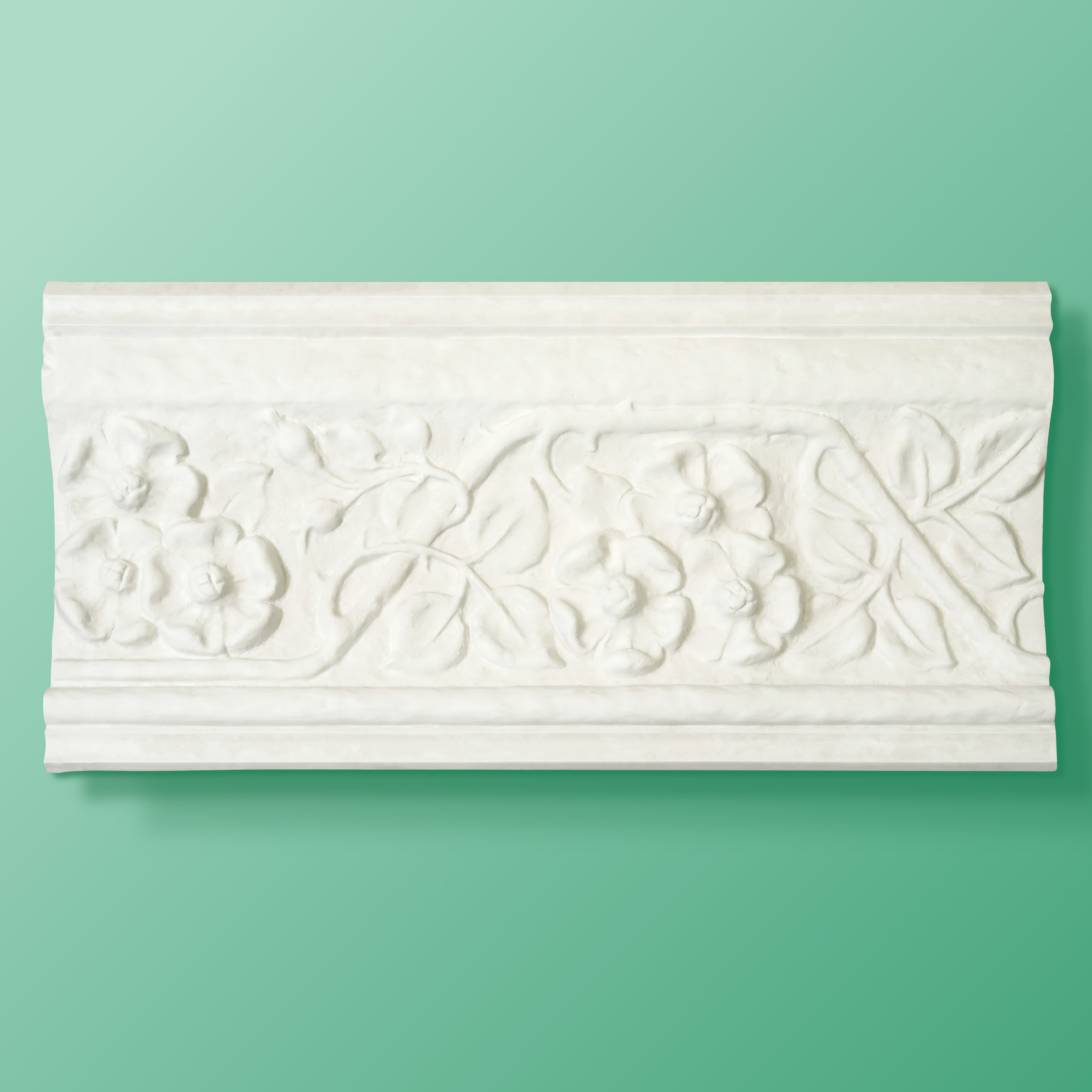 Vine Large Plain Run Cornice – bespoke-plaster
