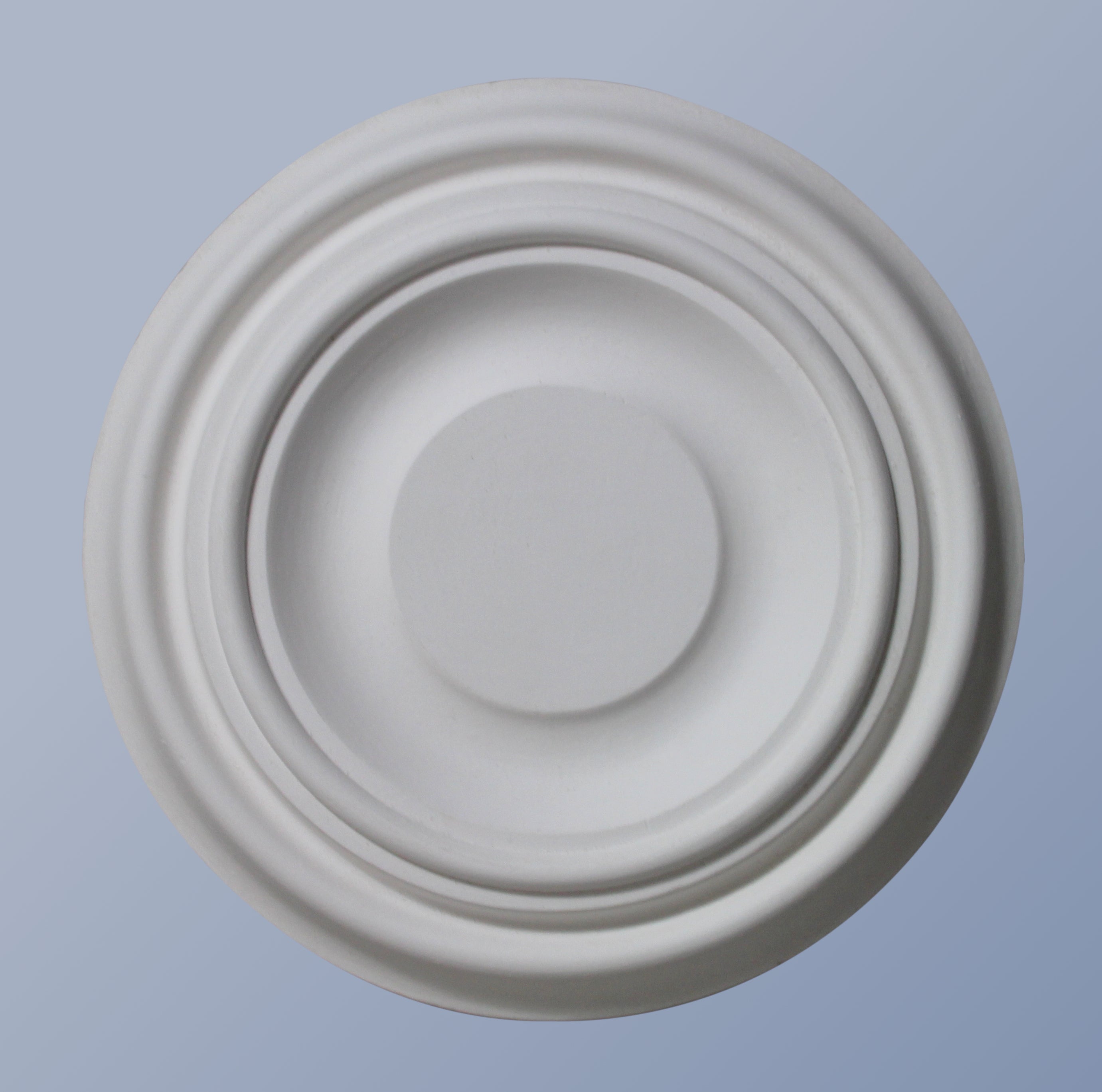 Plain Ceiling Rose - Bullseye - 240mm – bespoke-plaster