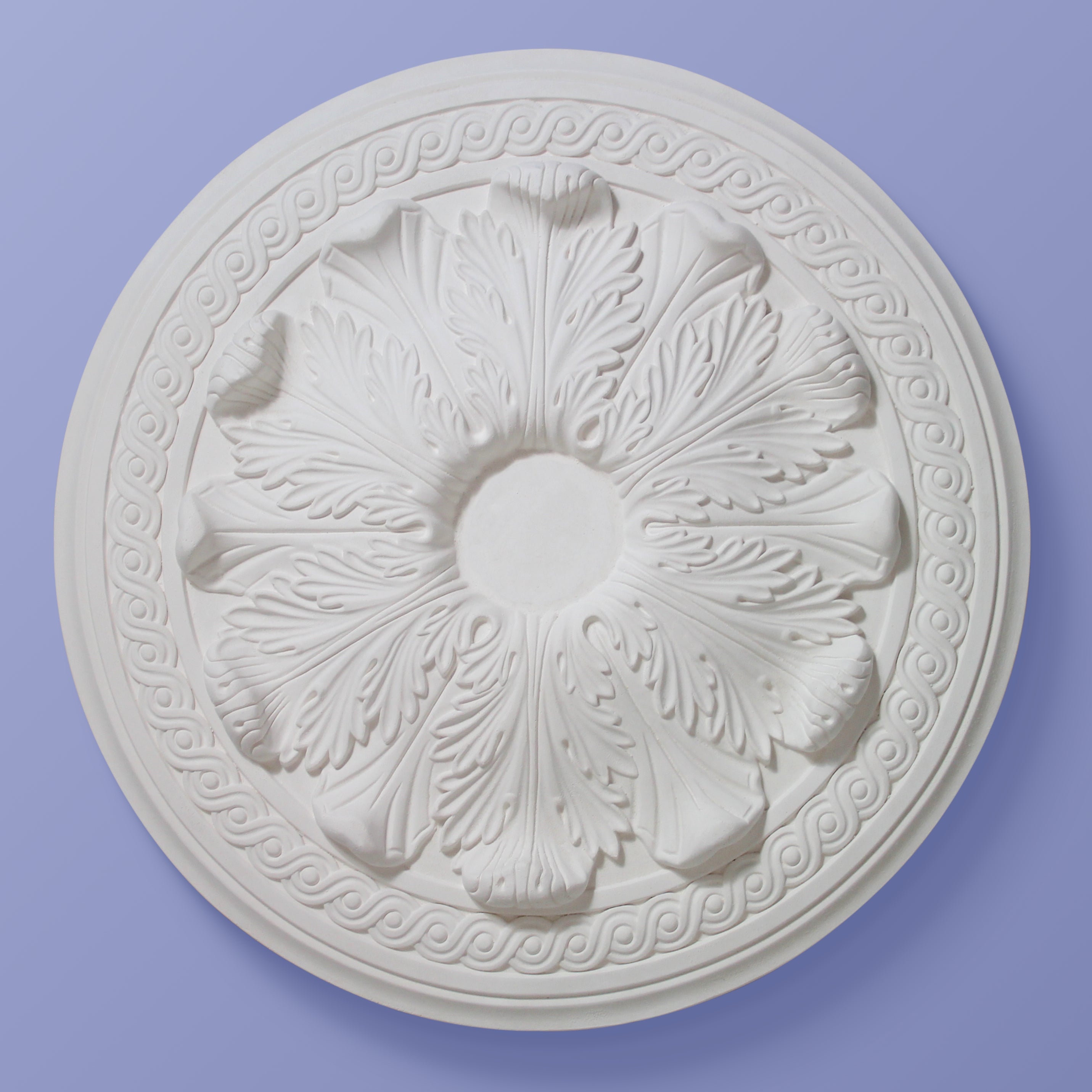 Leaf Ceiling Rose - Acanthus - 530mm – bespoke-plaster