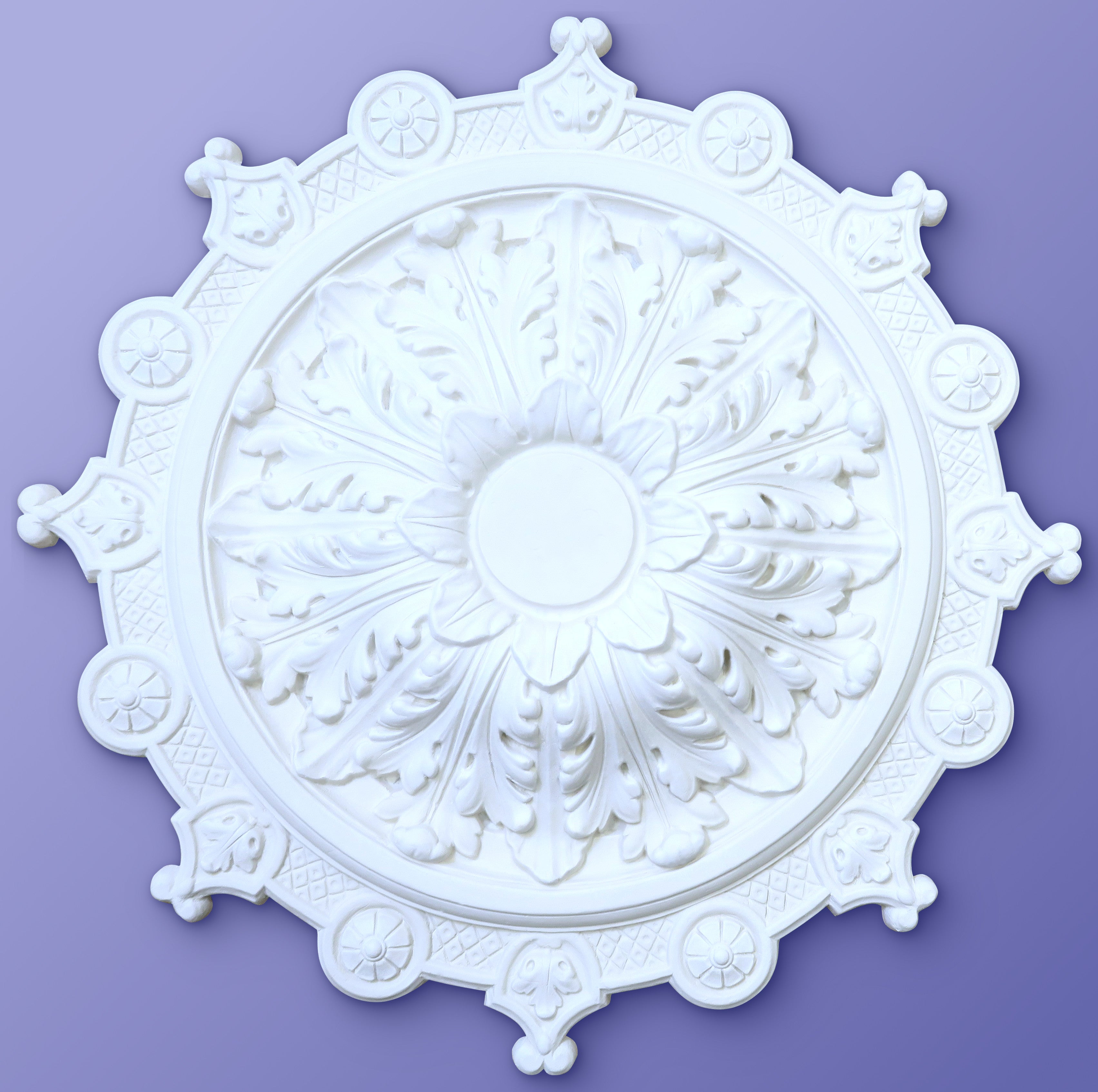 Harrington - Ornate Victorian Ceiling Rose - 573mm – bespoke-plaster