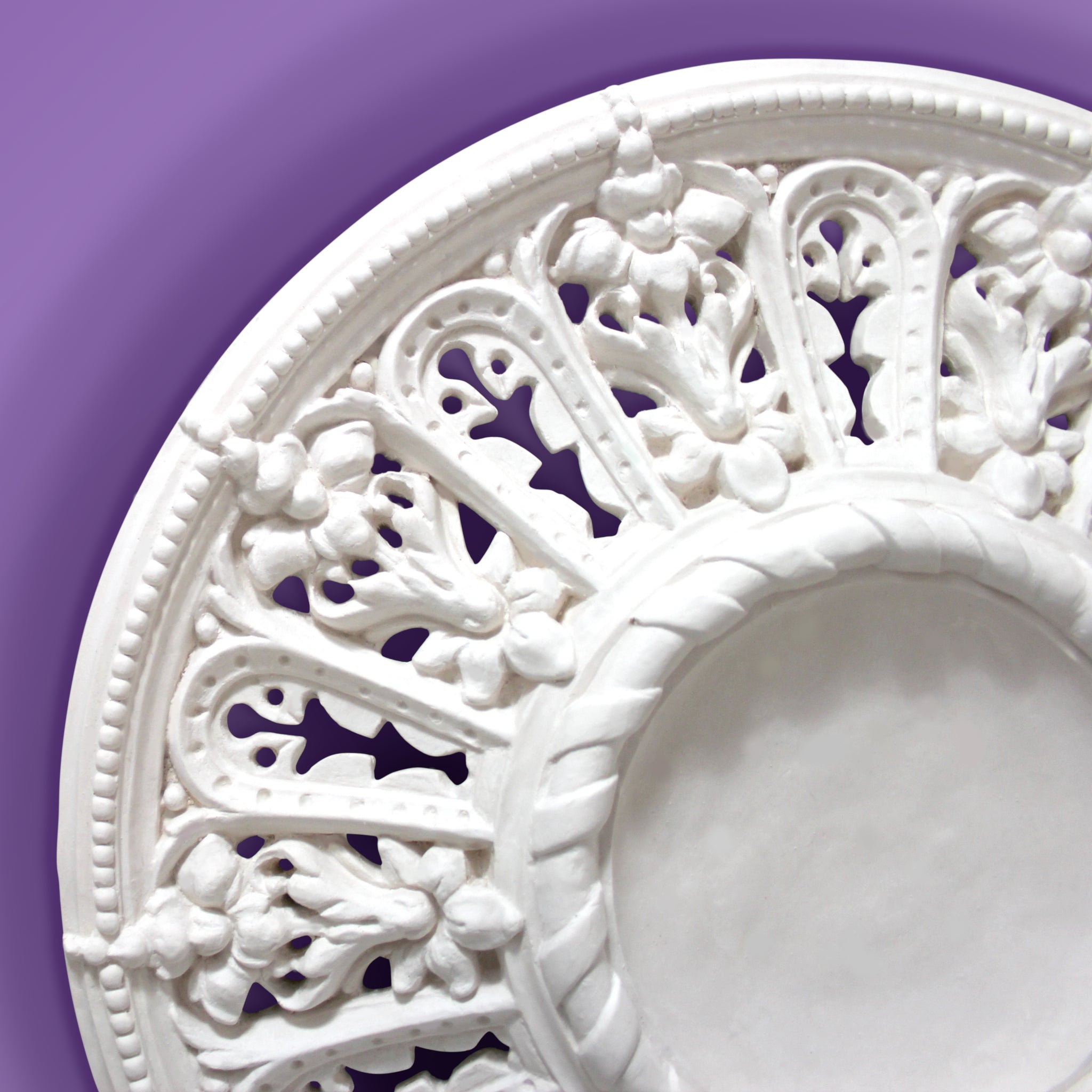 Elizabeth Ceiling Rose - 4 Versions – bespoke-plaster