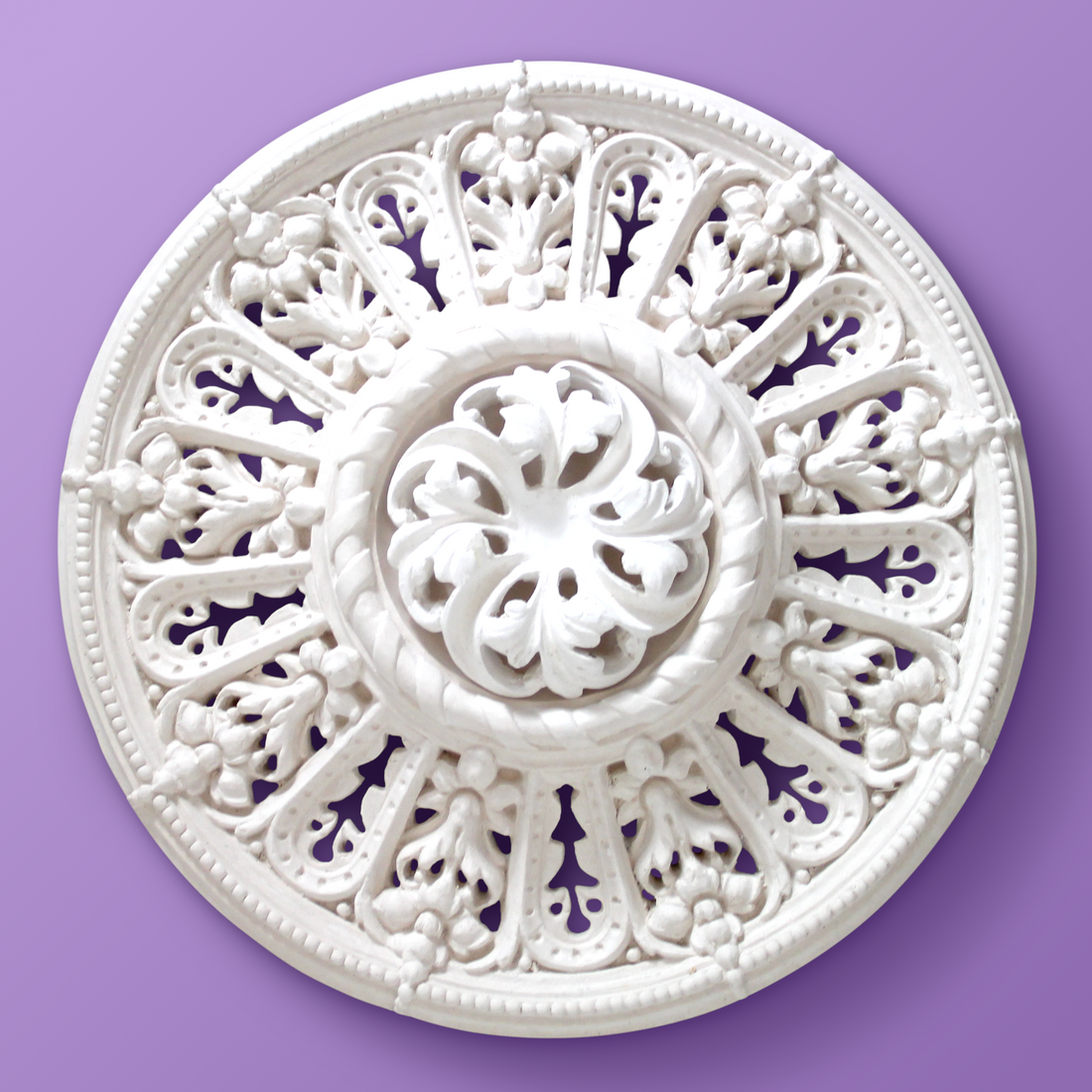 Elizabeth Ceiling Rose - 4 Versions – bespoke-plaster