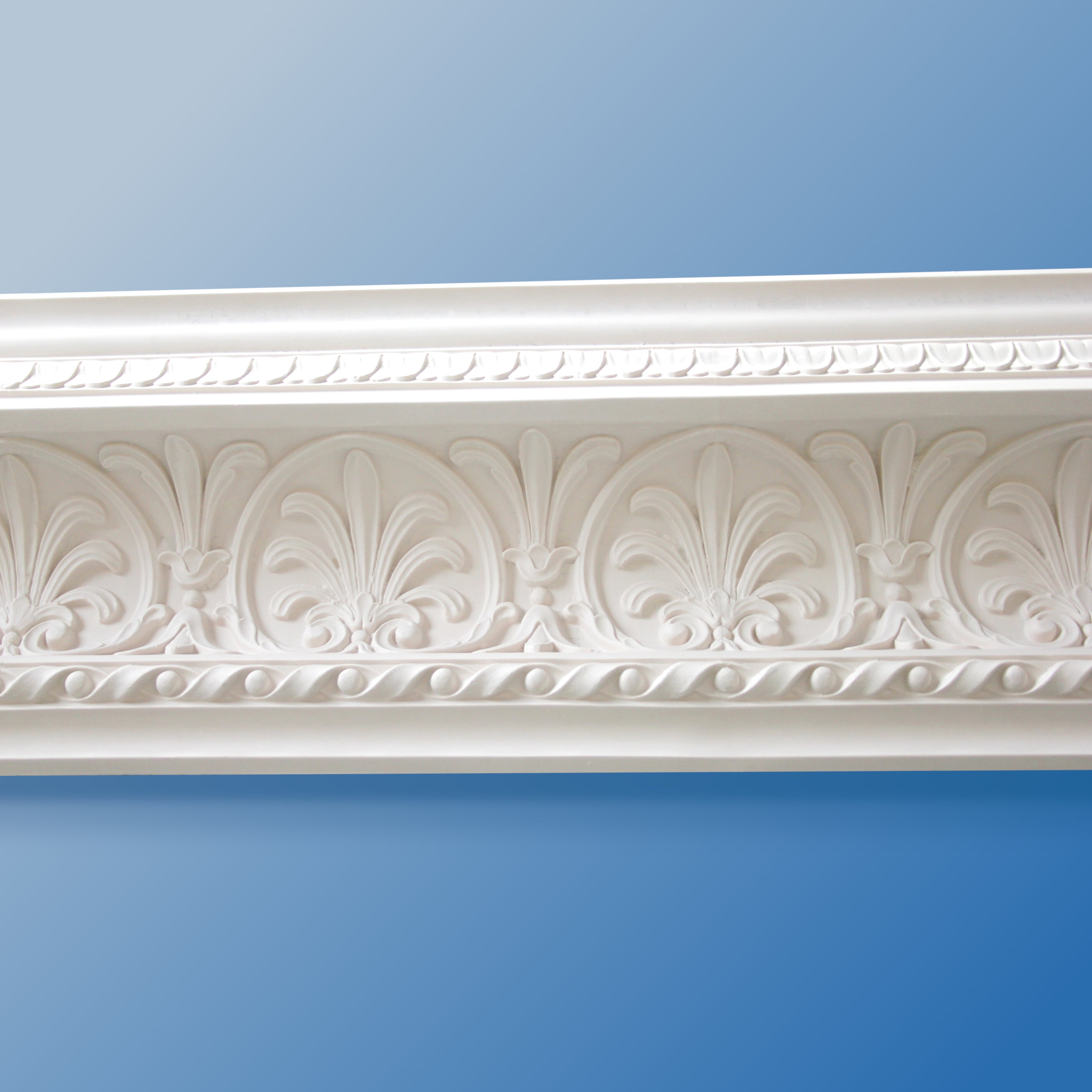 Large Honeysuckle Cove Cornice – bespoke-plaster
