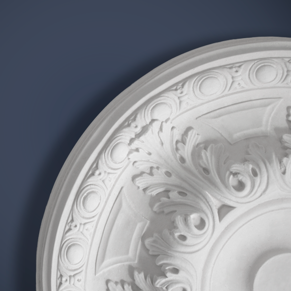 Ceiling Rose - Large Regency - 720mm – bespoke-plaster