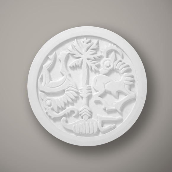 Aztec Style Plaster Plaque – bespoke-plaster